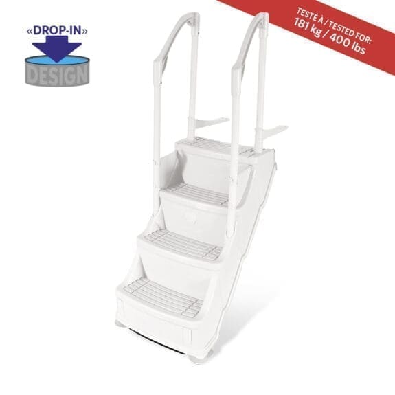 Drop in pool steps for Above Ground Pool | CPI Pool Products