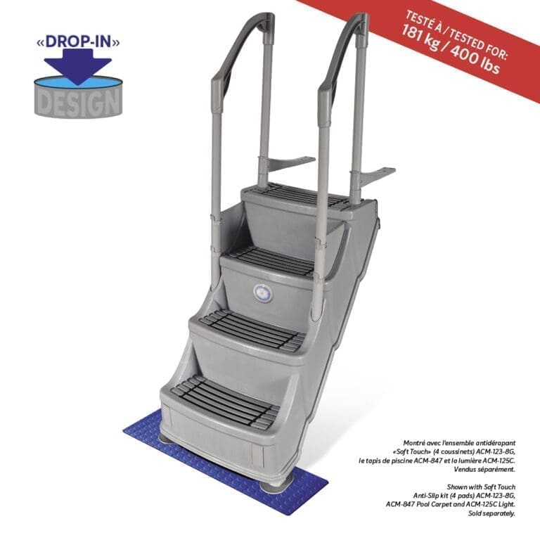 Drop in pool steps for Above Ground Pool | CPI Pool Products